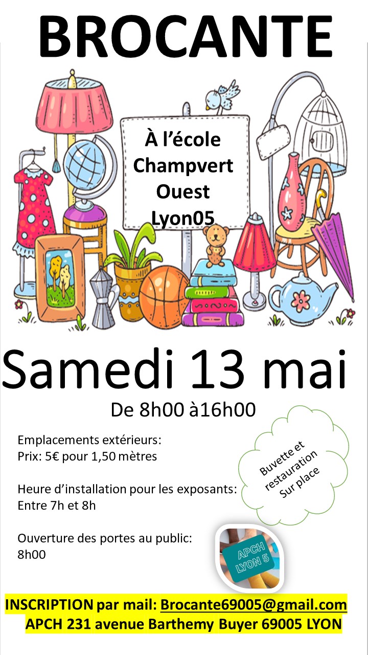 Le 13 mai: La Brocante